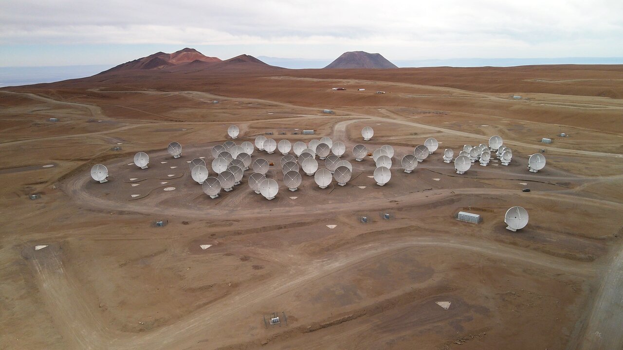 ALMA Observatory drone photo | ESO Svizzera