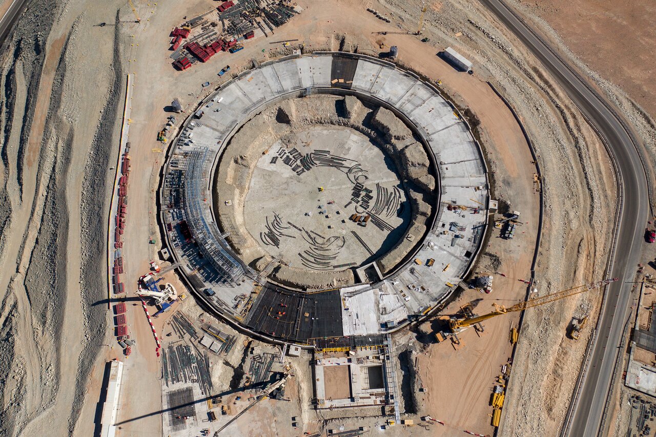 The ELT construction site from above | ESO