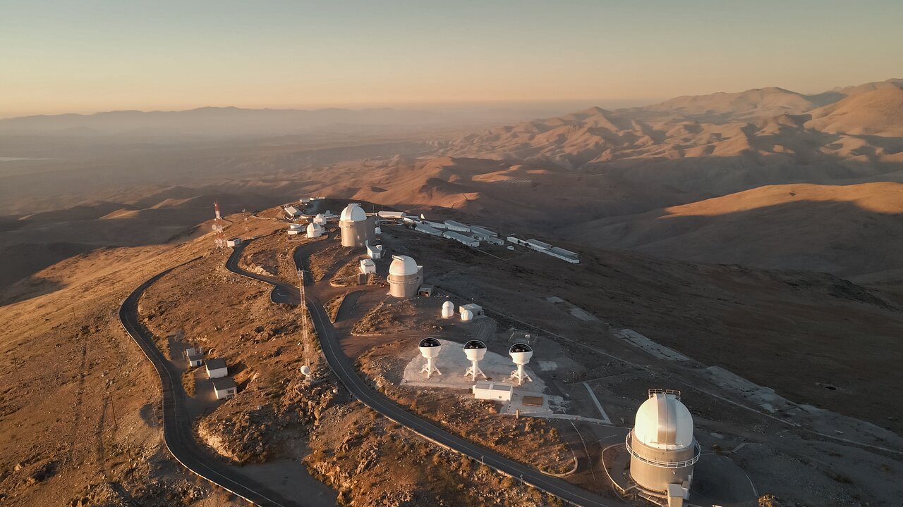 Aerial view of ESO's La Silla Observatory | ESO
