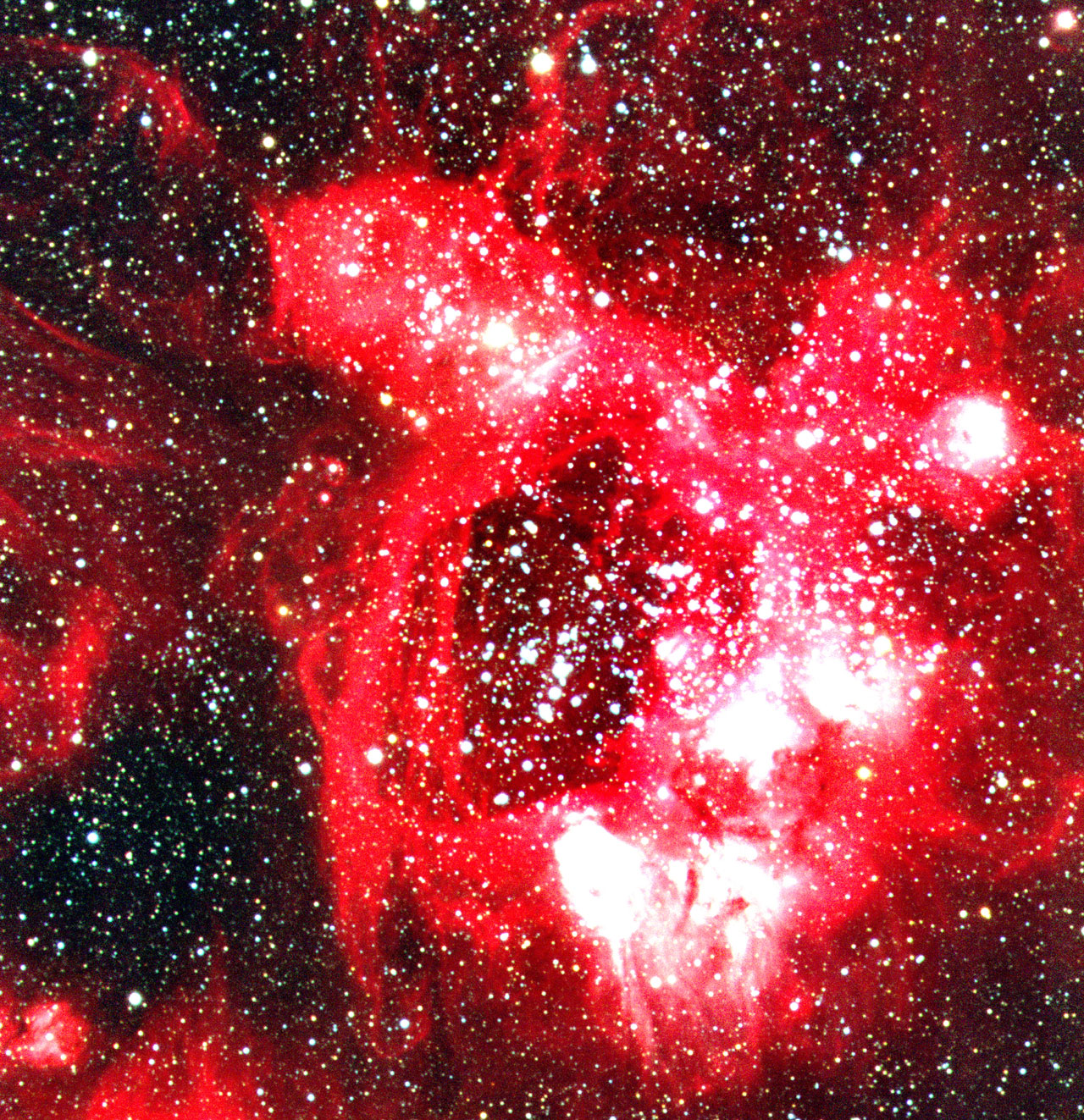 Beautiful Nebulae In The Large Magellanic ESO Portugal