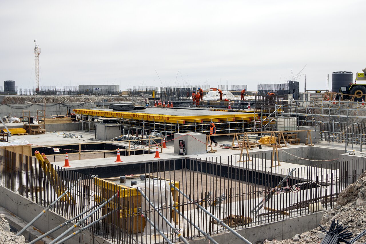 Construction underway at ELT | ESO Italia