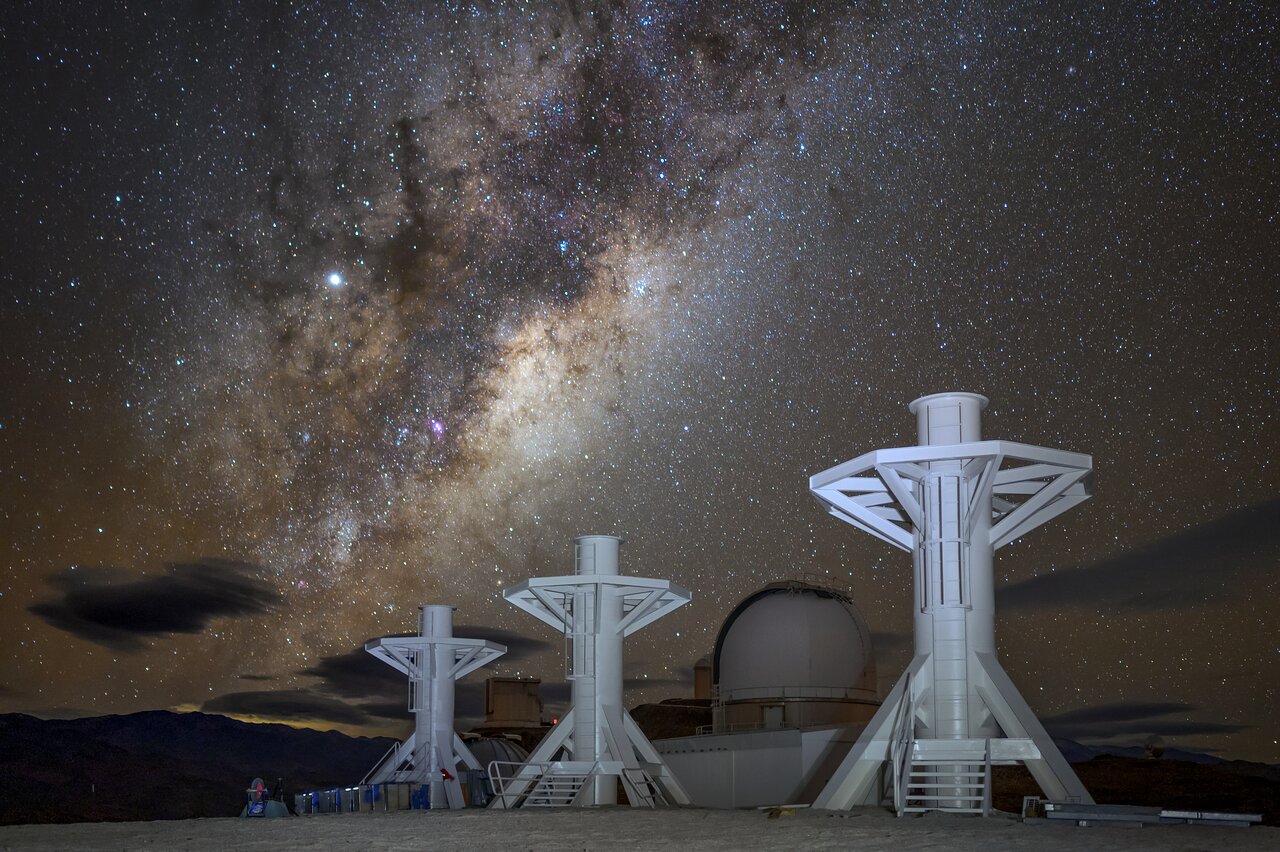 BlackGEM array towers | ESO