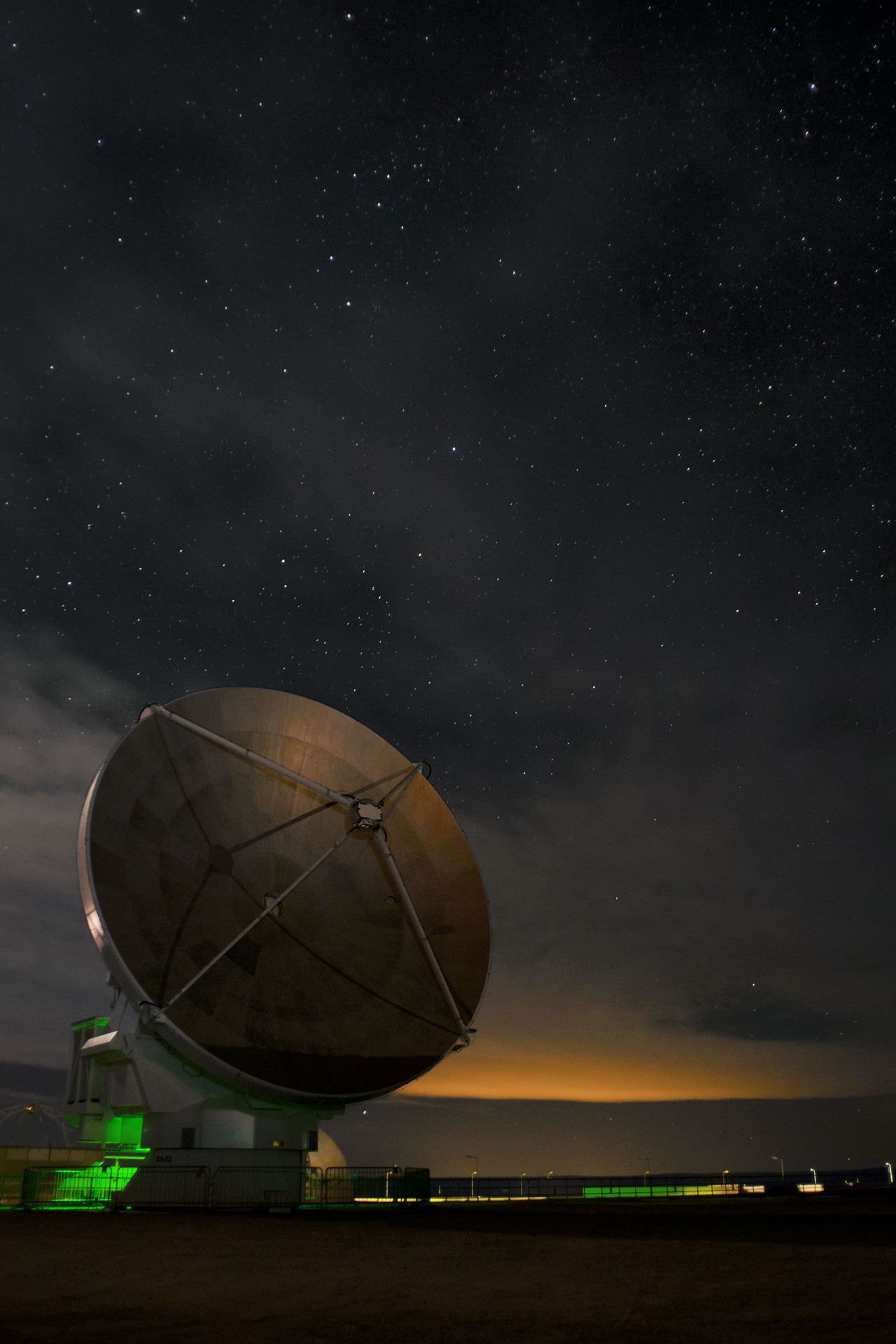 Lights at the OSF | ESO Polska