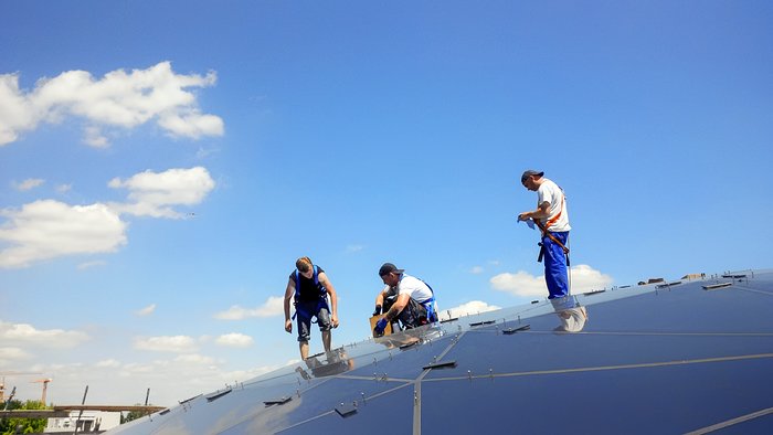 Star-roof construction | ESO