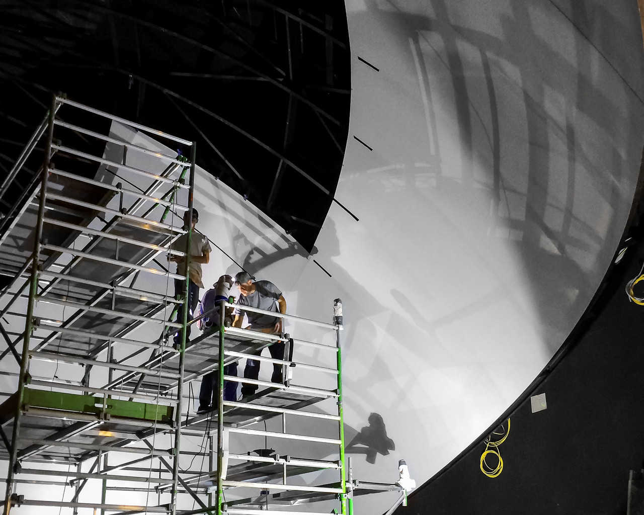 The dome taking shape | ESO