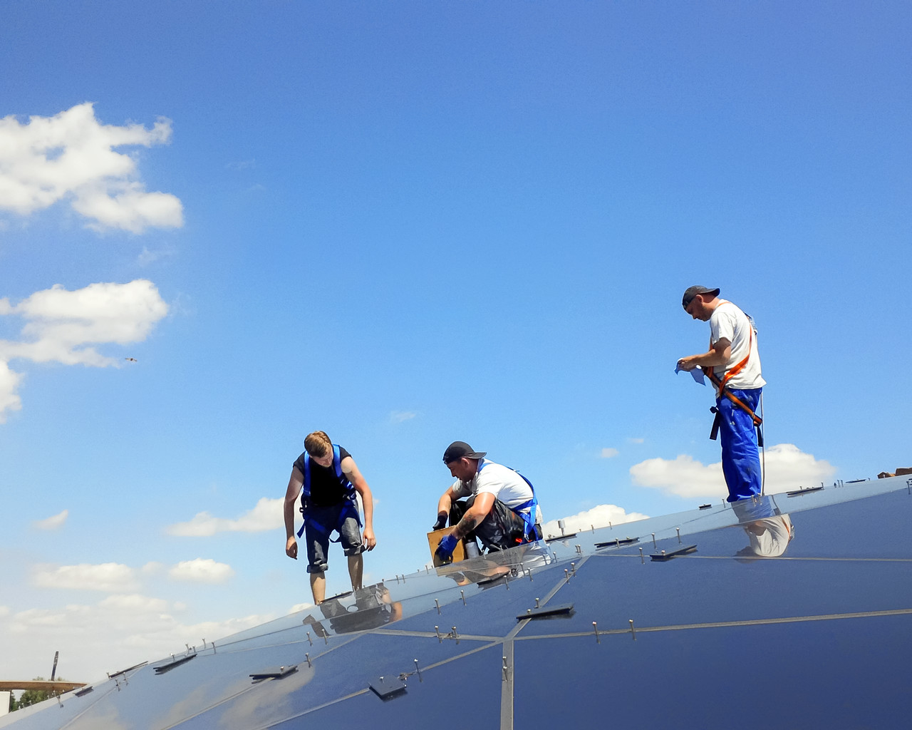 Star-roof construction | ESO
