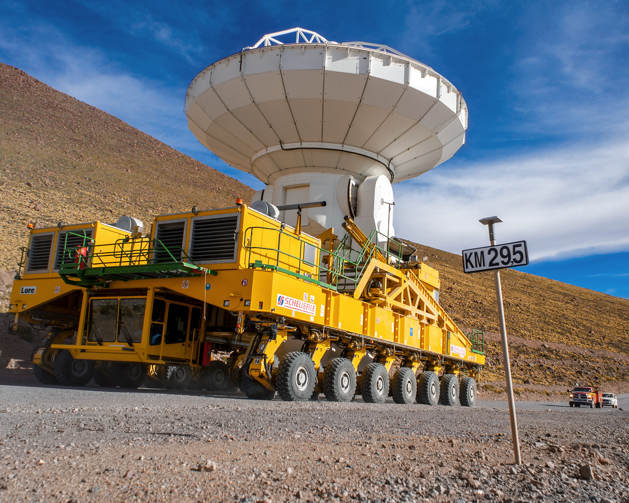 ALMA take a ride | ESO Danmark