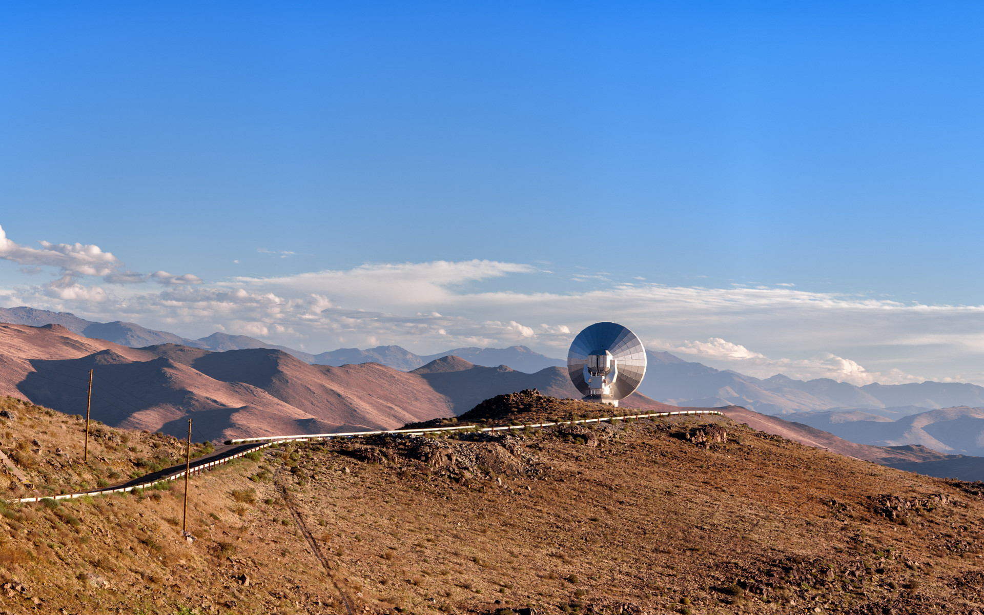 SEST facing away | ESO Danmark